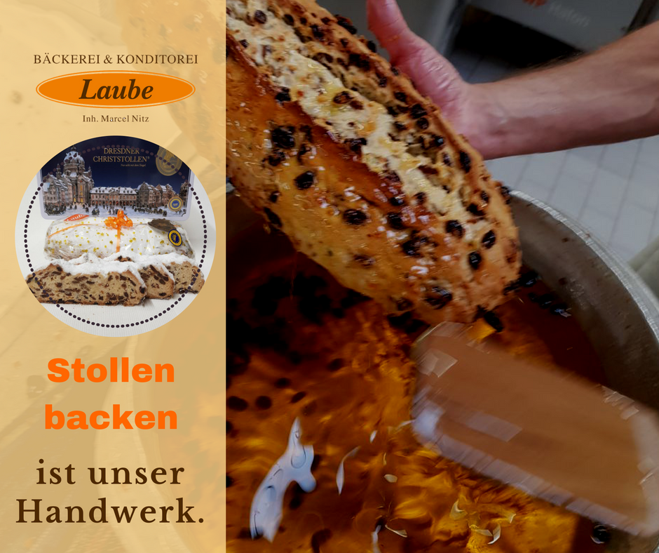 Our stollen - best quality from our own production - Bäckerei ...